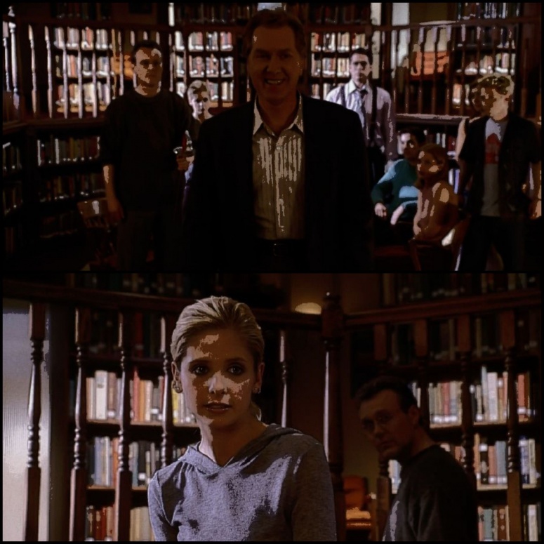 Once in the library - Darkness_133 - Buffy the Vampire Slayer (TV ...